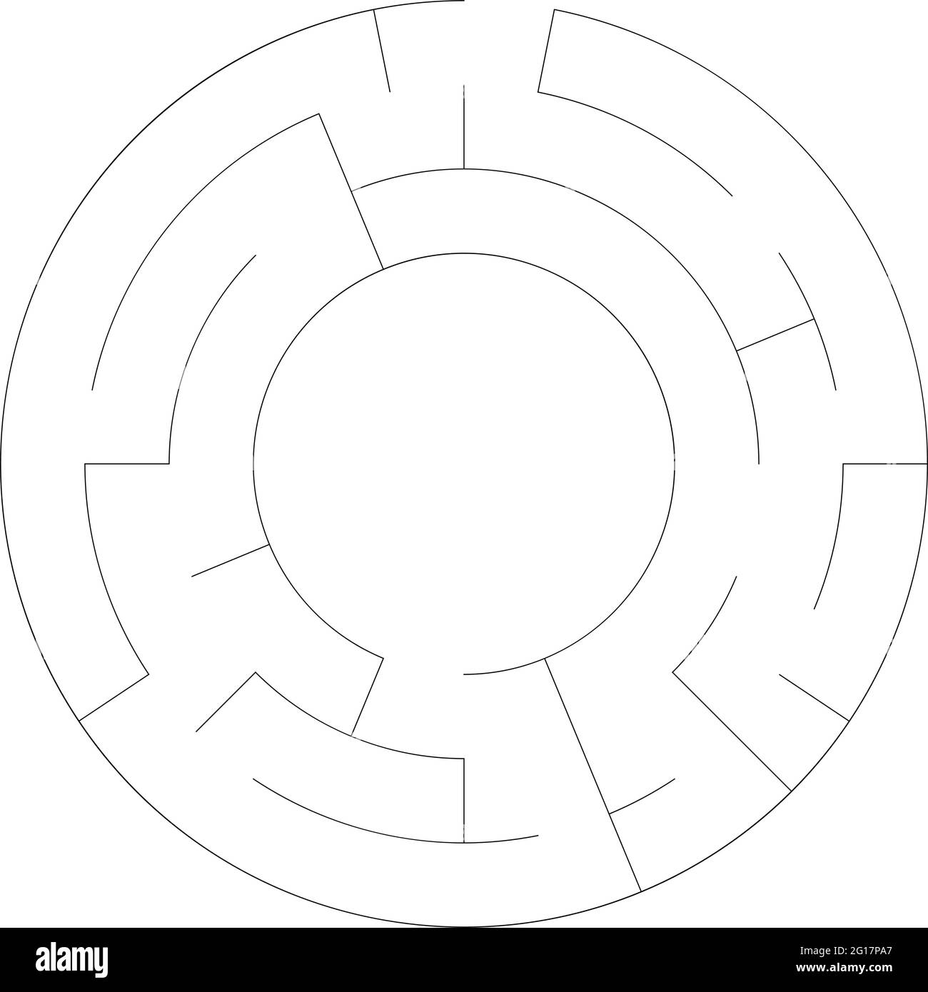 Solvable maze labyrinth vector ilustration – Stock vector illustration ...