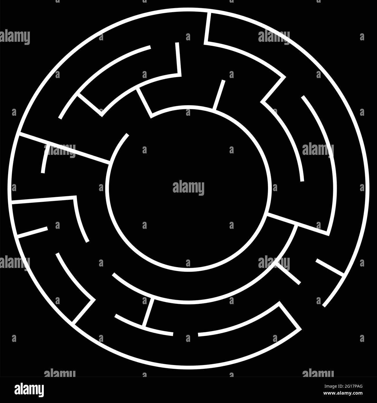 Solvable maze labyrinth vector ilustration – Stock vector illustration ...