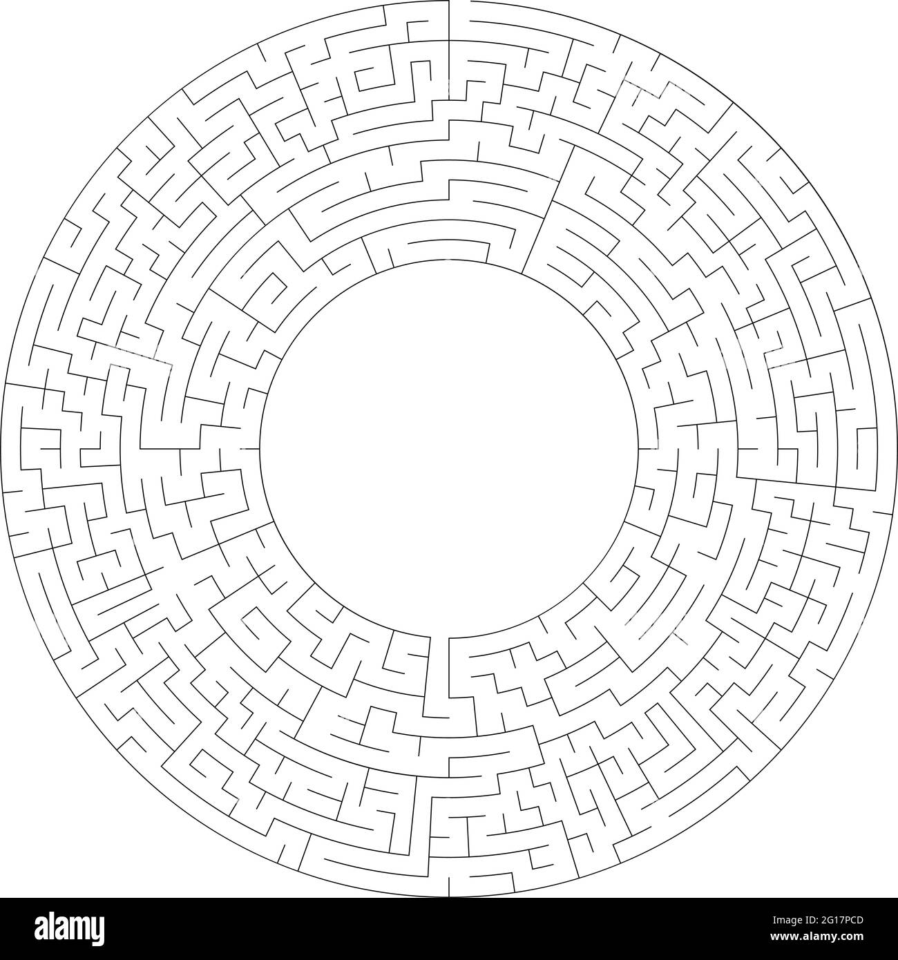Solvable maze labyrinth vector ilustration – Stock vector illustration ...