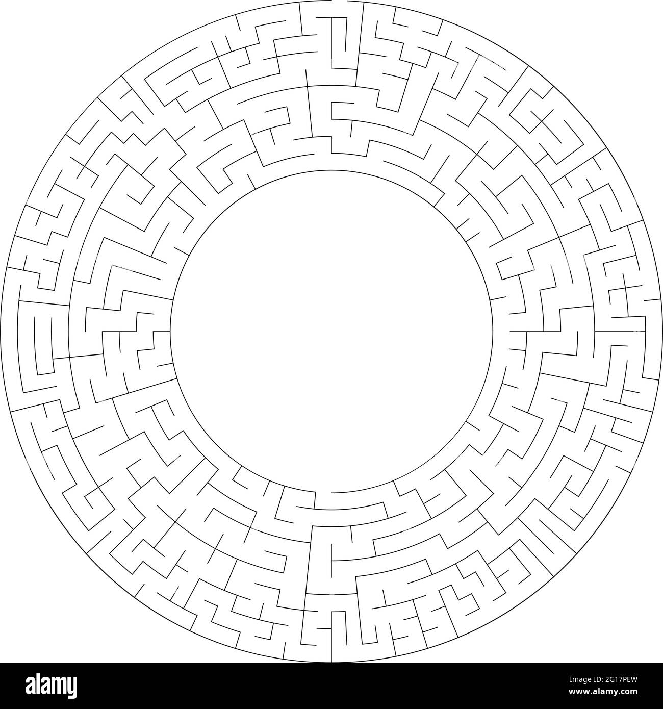 Solvable maze labyrinth vector ilustration – Stock vector illustration ...
