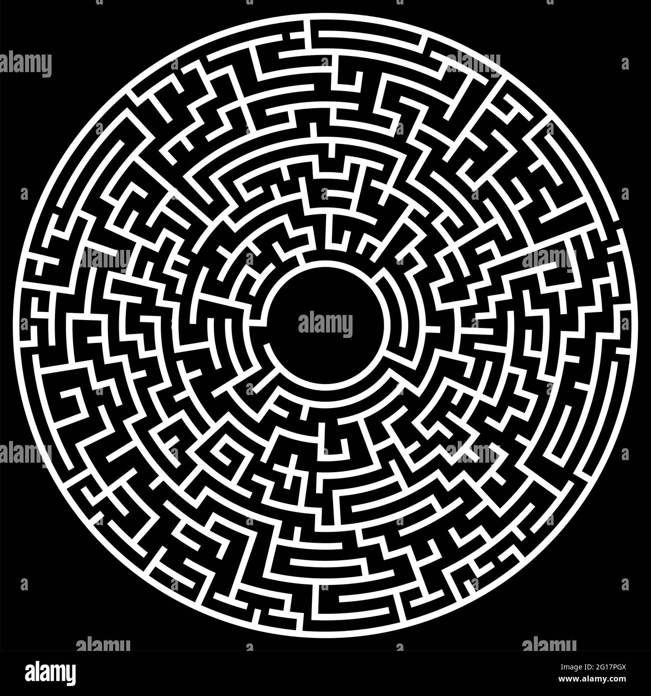 Solvable maze labyrinth vector ilustration – Stock vector illustration ...