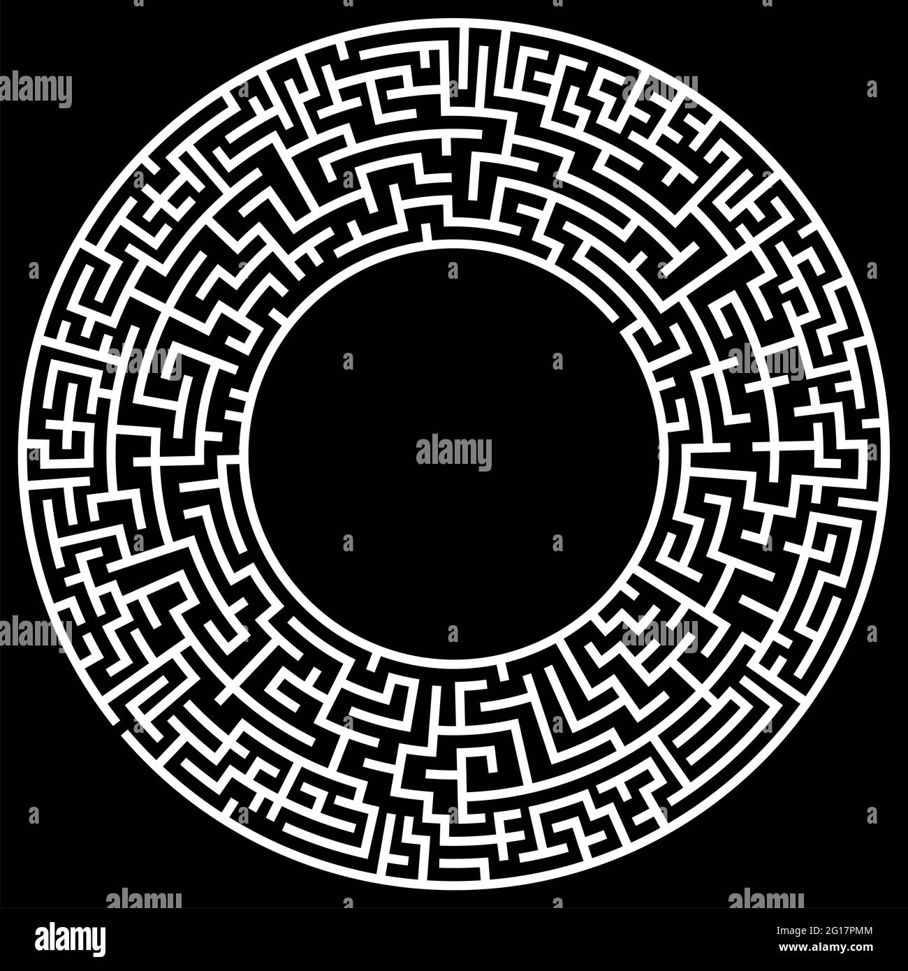 Solvable maze labyrinth vector ilustration – Stock vector illustration ...