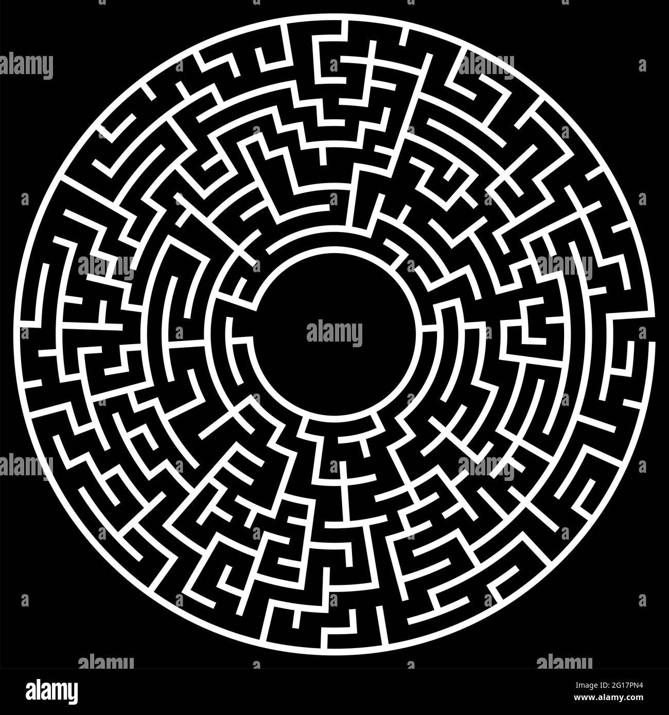 Solvable maze labyrinth vector ilustration – Stock vector illustration ...