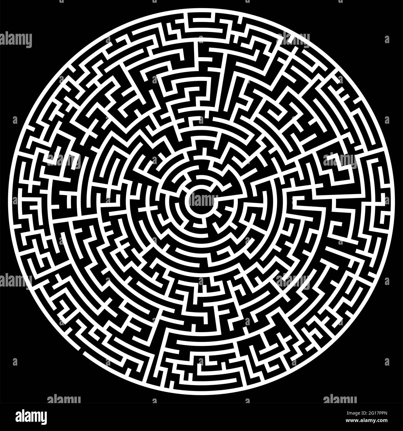 Solvable maze labyrinth vector ilustration – Stock vector illustration ...