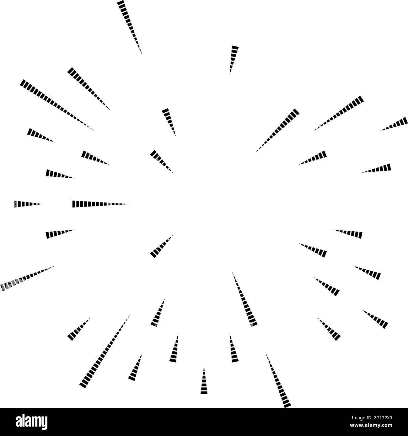 Radial lines radiance, burst, starburst, sunburst effect design element ...