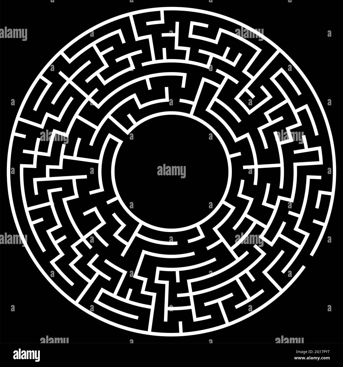 Solvable maze labyrinth vector ilustration – Stock vector illustration ...