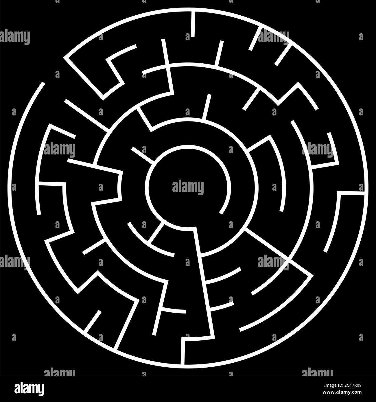 Solvable maze labyrinth vector ilustration – Stock vector illustration ...