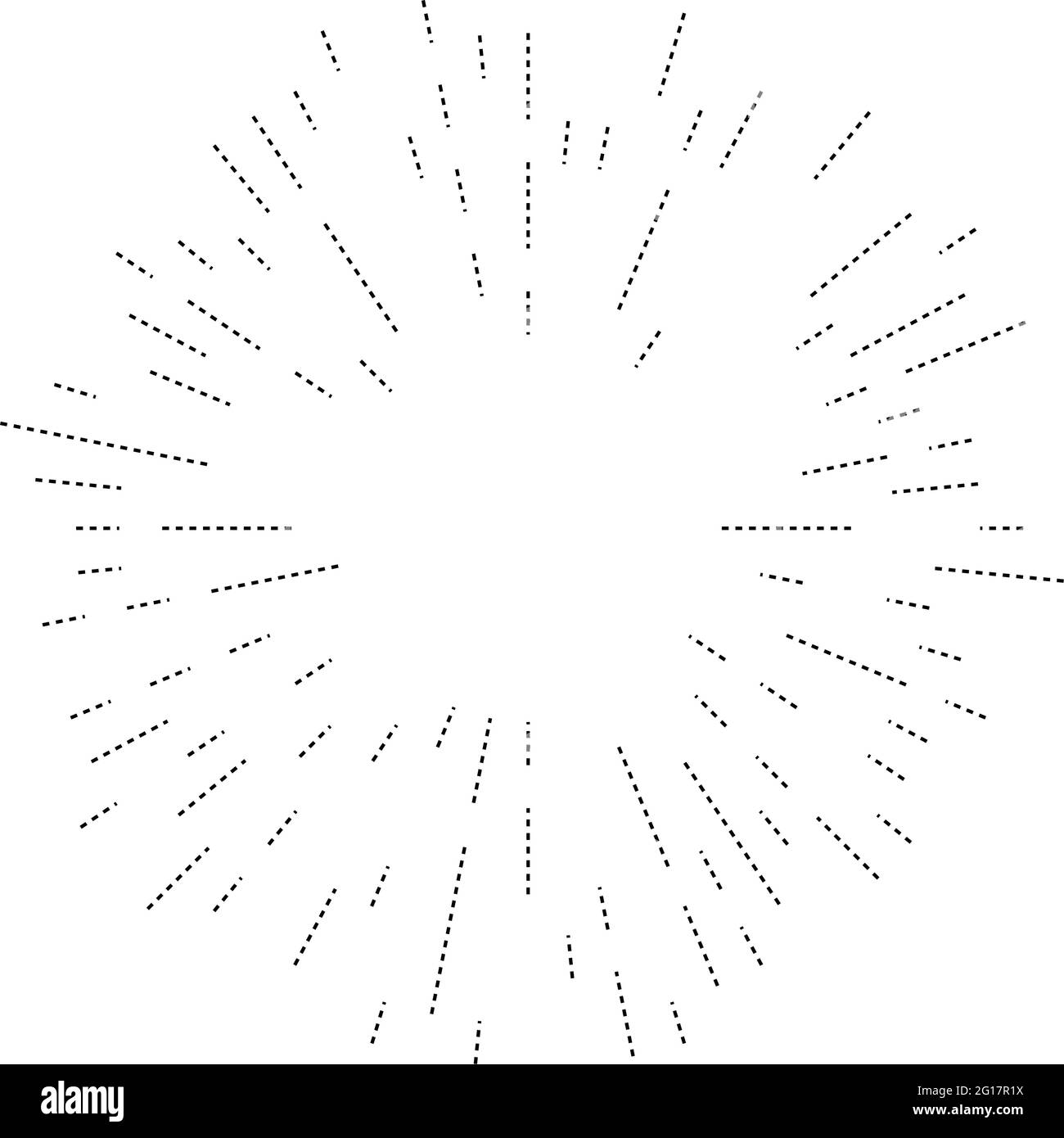 Radial lines radiance, burst, starburst, sunburst effect design element ...