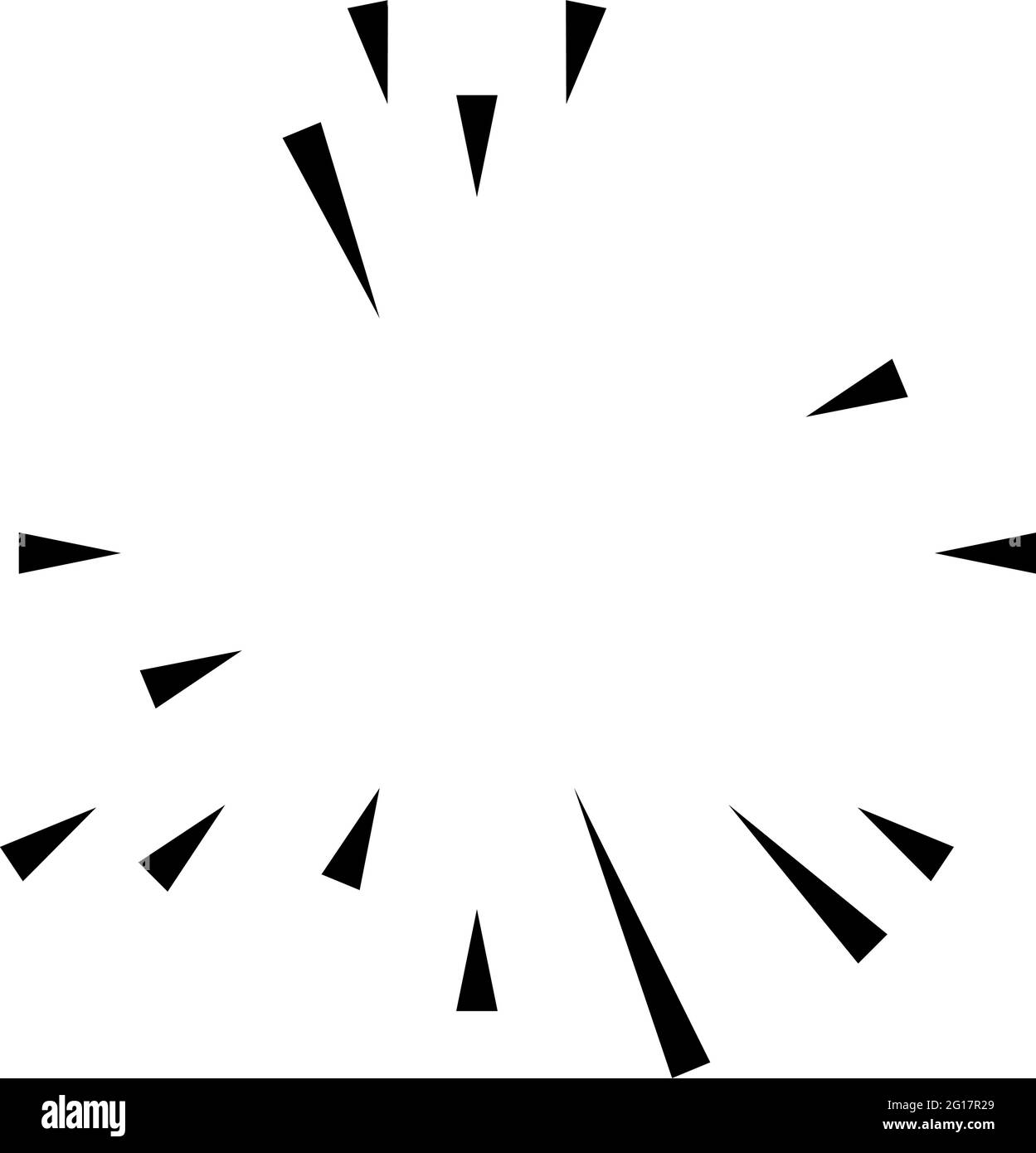 Radial lines radiance, burst, starburst, sunburst effect design element ...