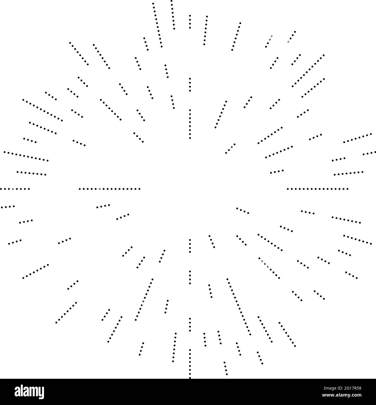 Radial lines radiance, burst, starburst, sunburst effect design element ...