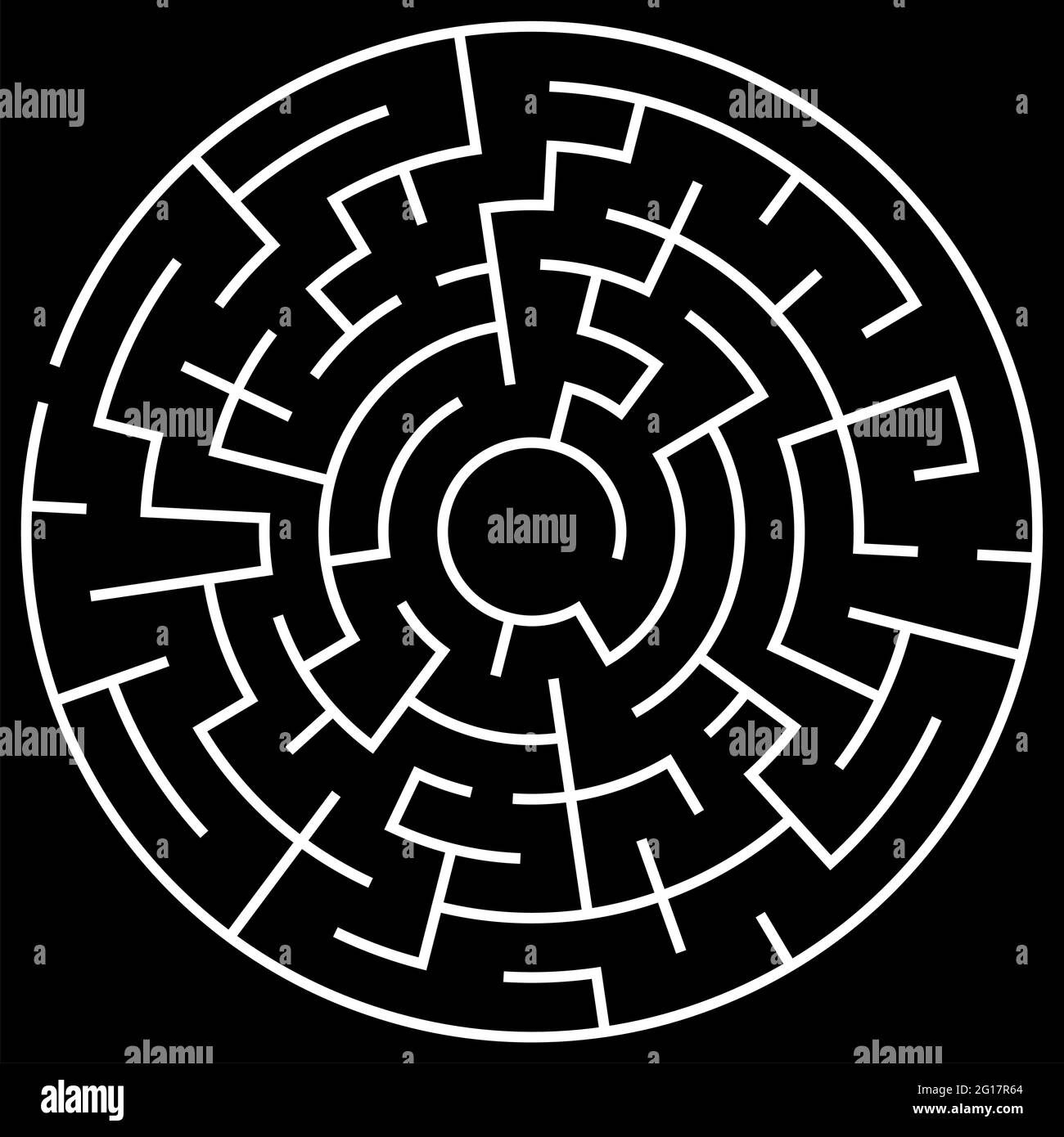 Solvable maze labyrinth vector ilustration – Stock vector illustration ...