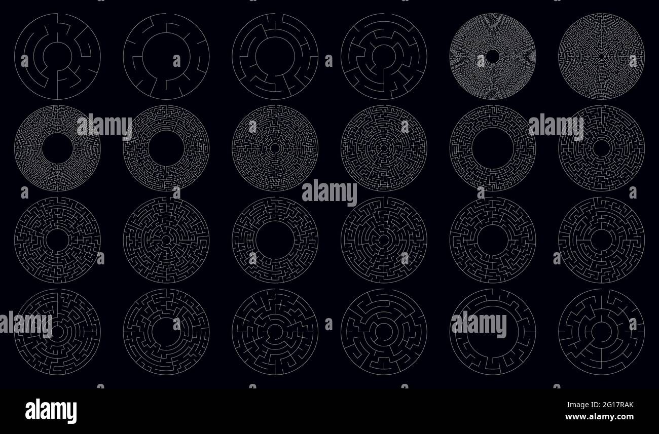 Solvable maze labyrinth vector ilustration – Stock vector illustration ...