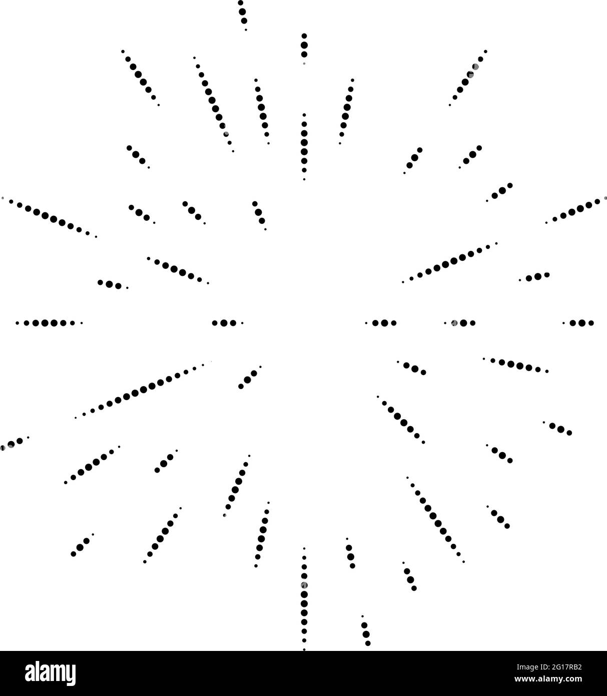 Radial lines radiance, burst, starburst, sunburst effect design element ...