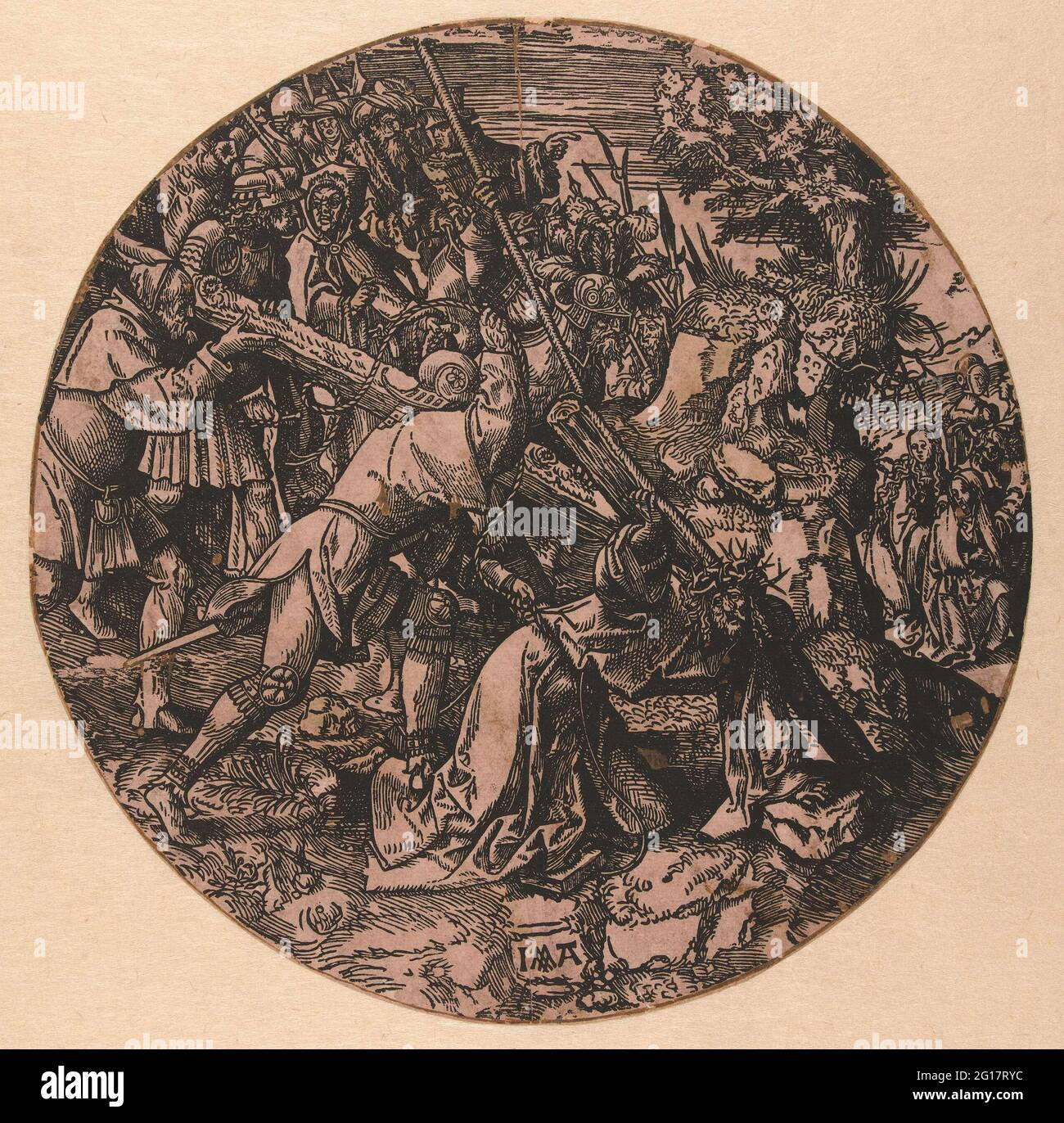 Crossbreak; The round passion. From series of twelve prints. Picture ...