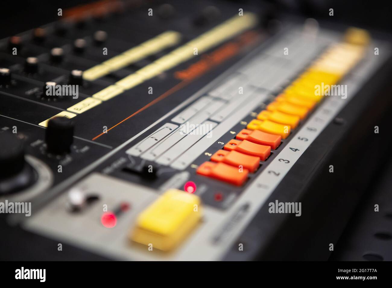 Synthesizer board for electronic musical production in sound recording ...
