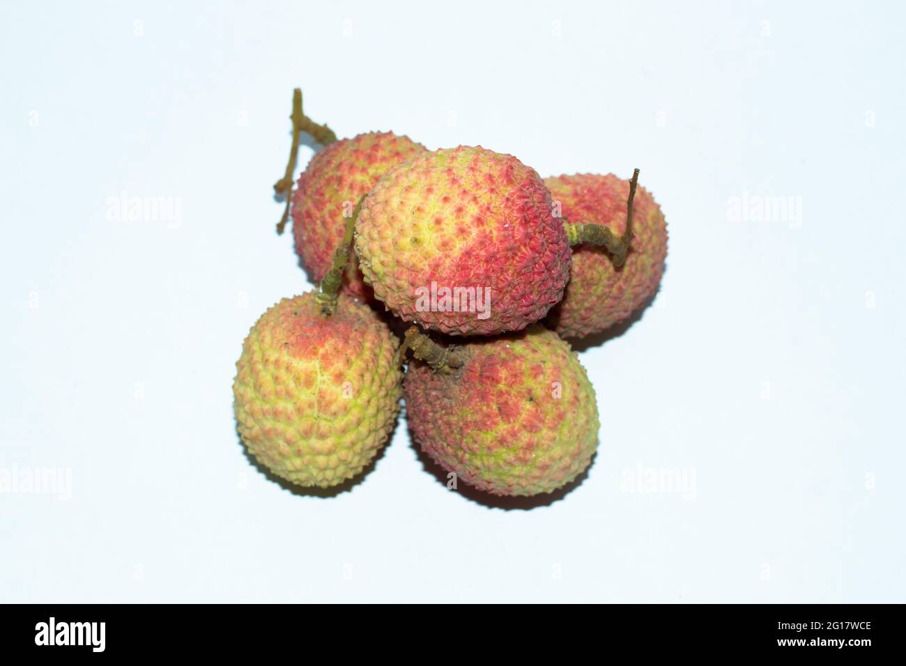 Ripe orange and yellow sweet delicious juicy litchi and it's an annual ...