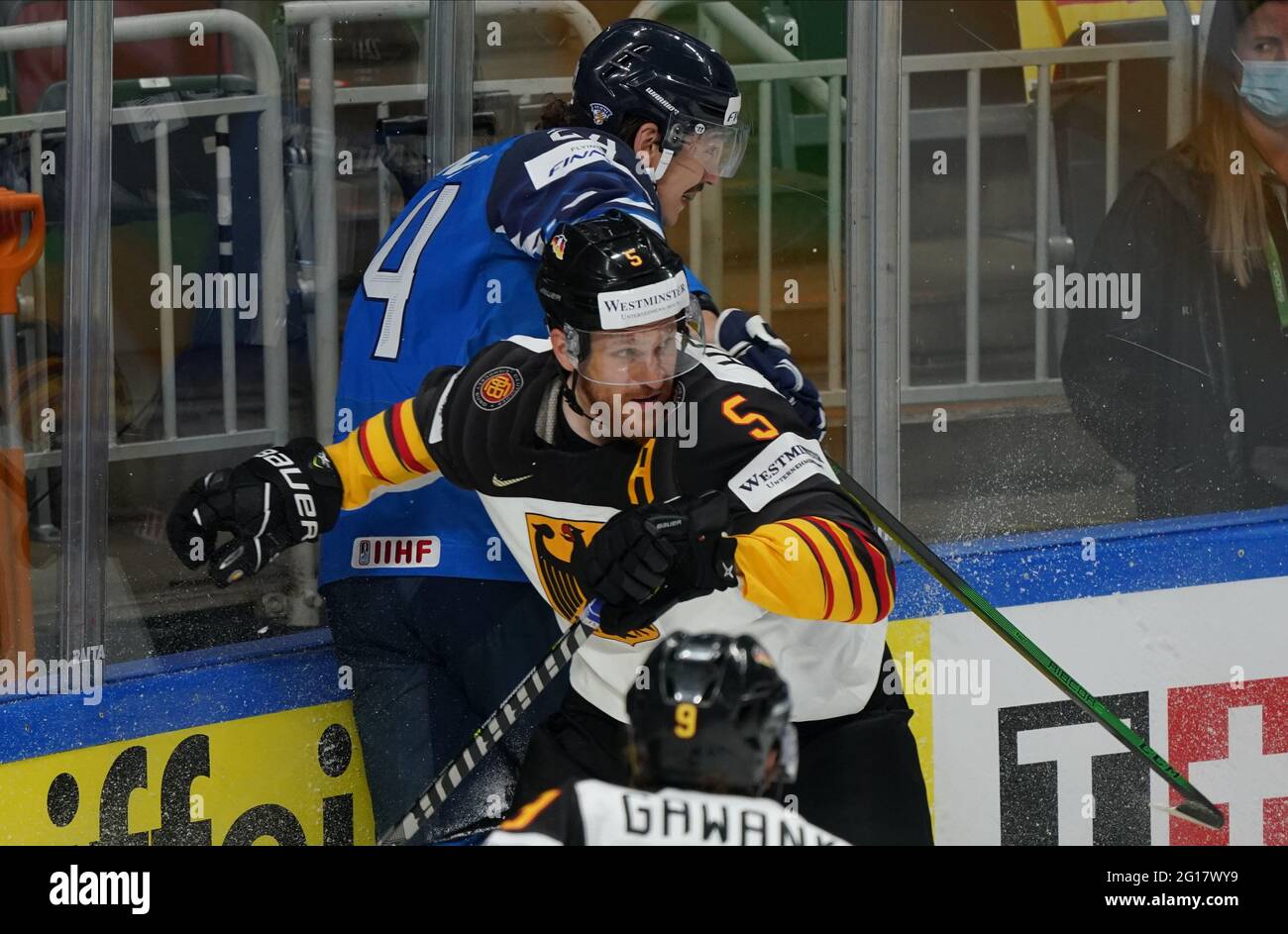 Riga, Latvia. 05th June, 2021. Ice hockey: World Championship, semi ...