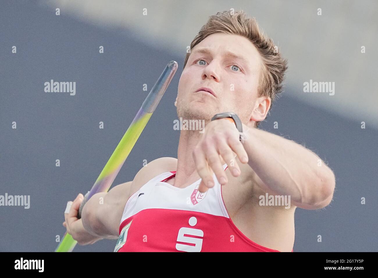 Brunswick, Germany. 05th June, 2021. Athletics: German Championships ...