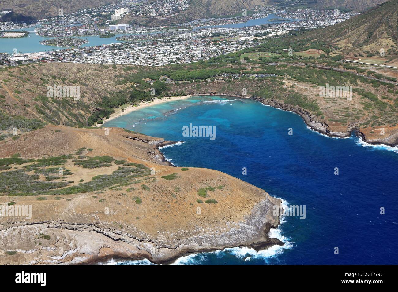 Hanauma Bay - Oahu, Hawaii Stock Photo - Alamy