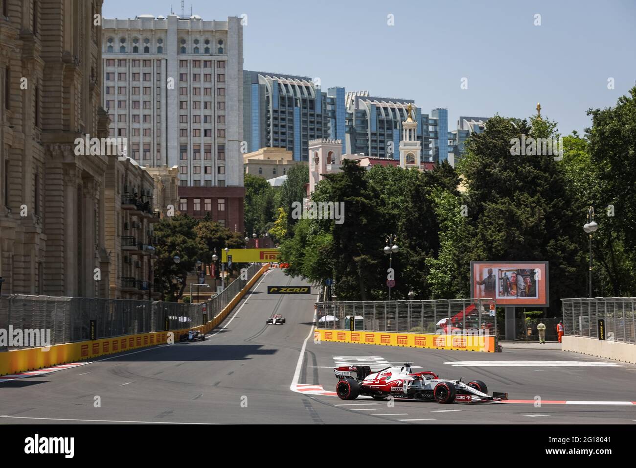 07 RAIKKONEN Kimi (fin), Alfa Romeo Racing ORLEN C41, action during the ...