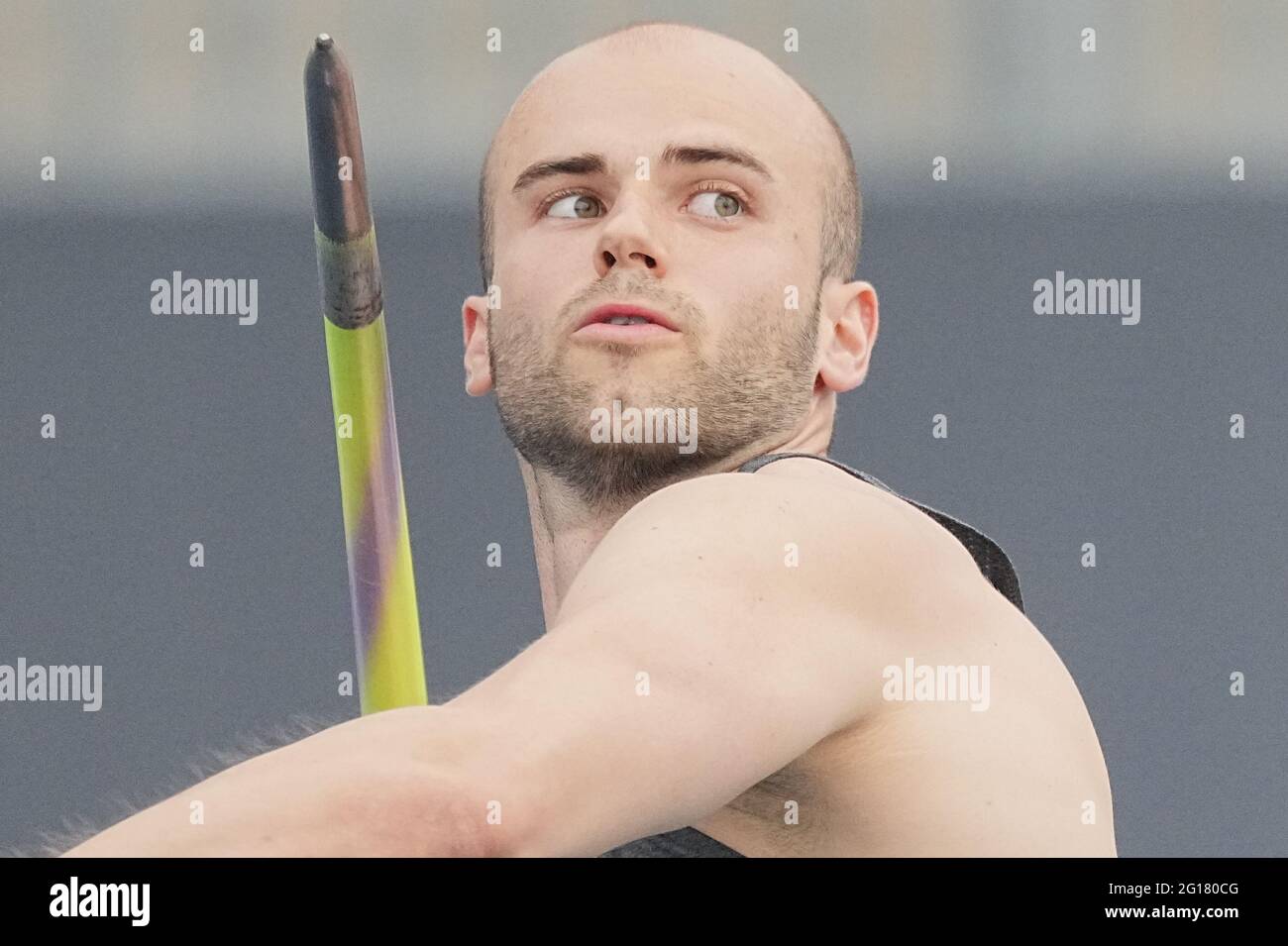 Brunswick, Germany. 05th June, 2021. Athletics: German Championships ...