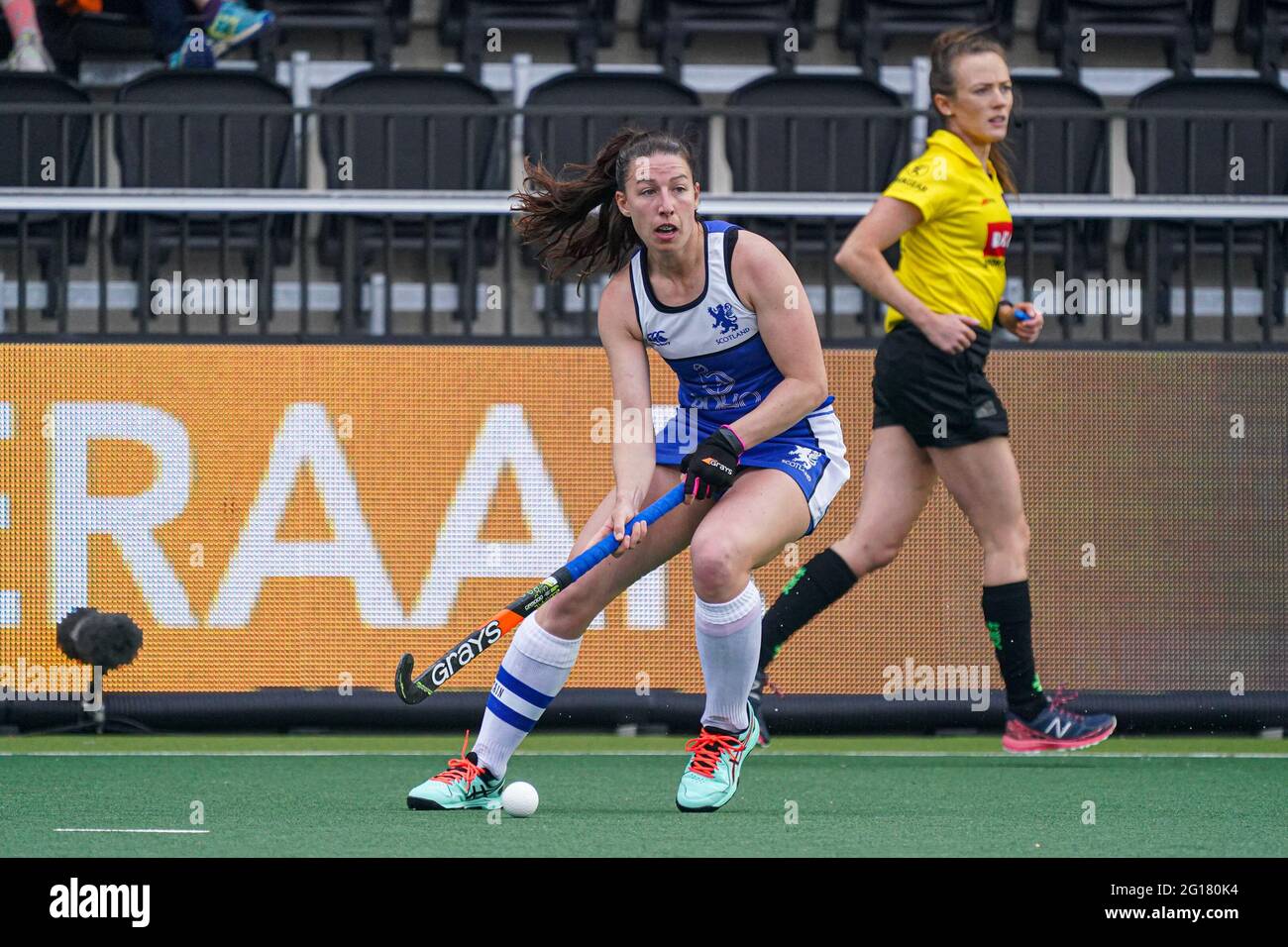 AMSTELVEEN, NETHERLANDS - JUNE 5: Becky Ward of Scotland during the ...
