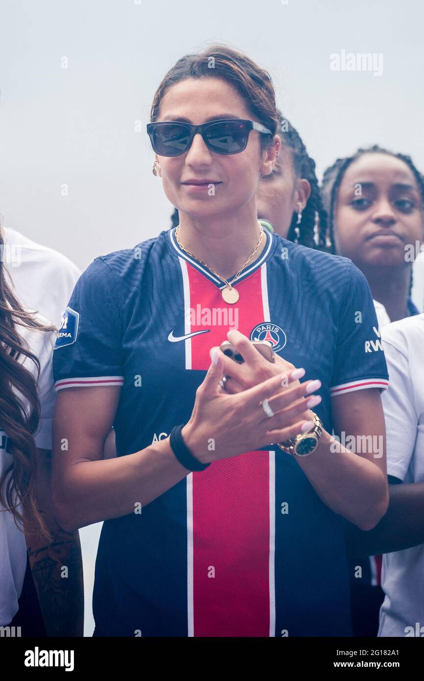 Nadia Nadim - The PSG women's team will celebrate their first title of ...