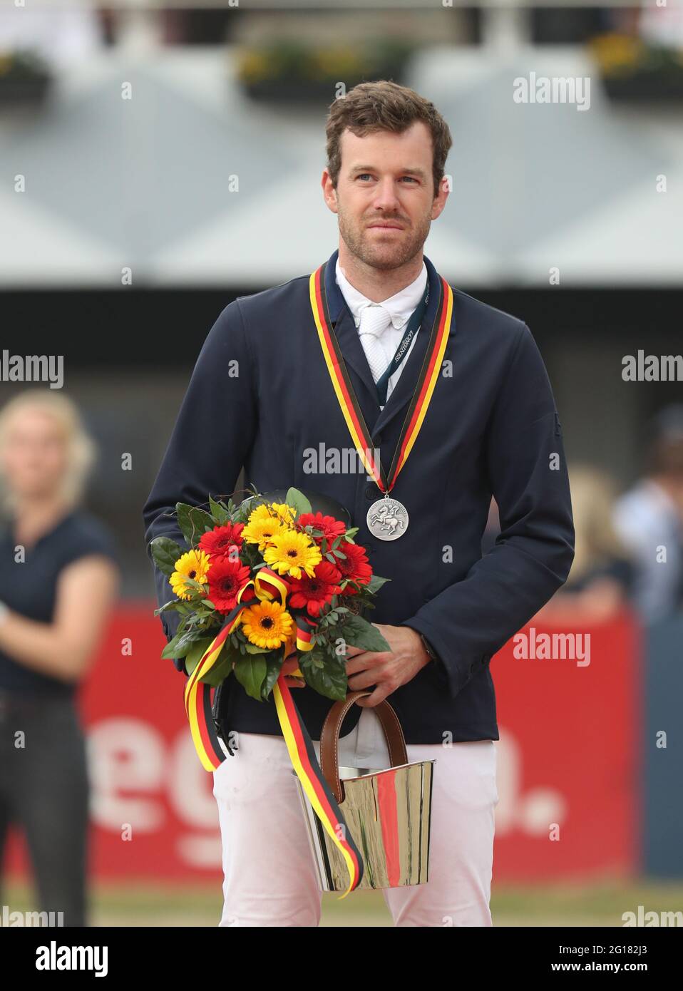 Balve, Germany. 05th June, 2021. Equestrian sport: German championship ...