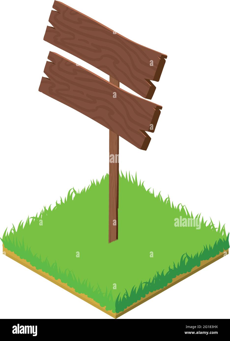 Singboard icon. Isometric illustration of signboard vector icon for web ...