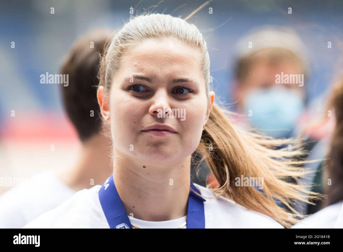 Signe Bruun - The PSG women's team will celebrate their first title of ...