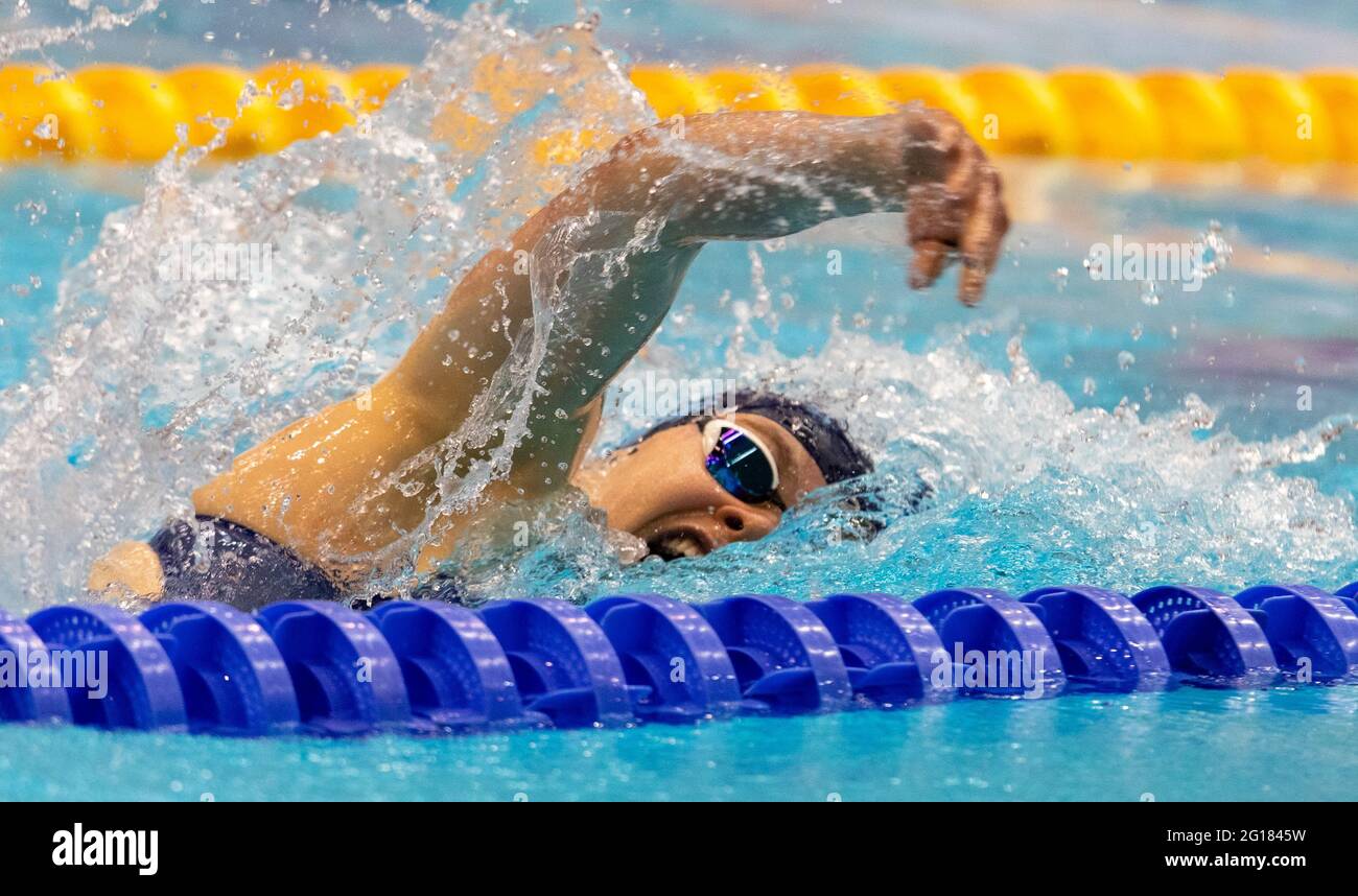 Berlin, Germany. 05th June, 2021. Swimming: German championship ...