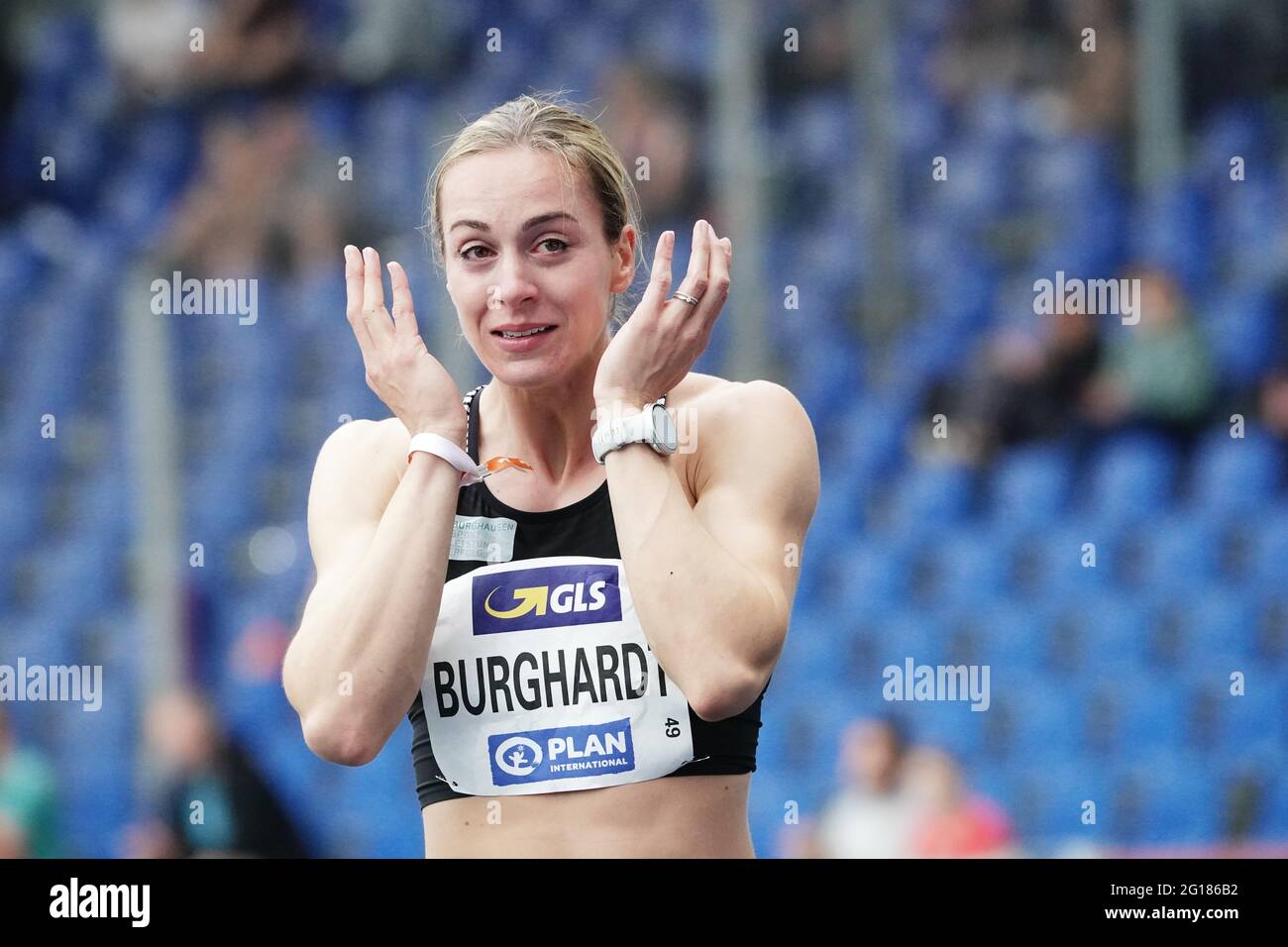 Brunswick, Germany. 05th June, 2021. Athletics: German Championship ...