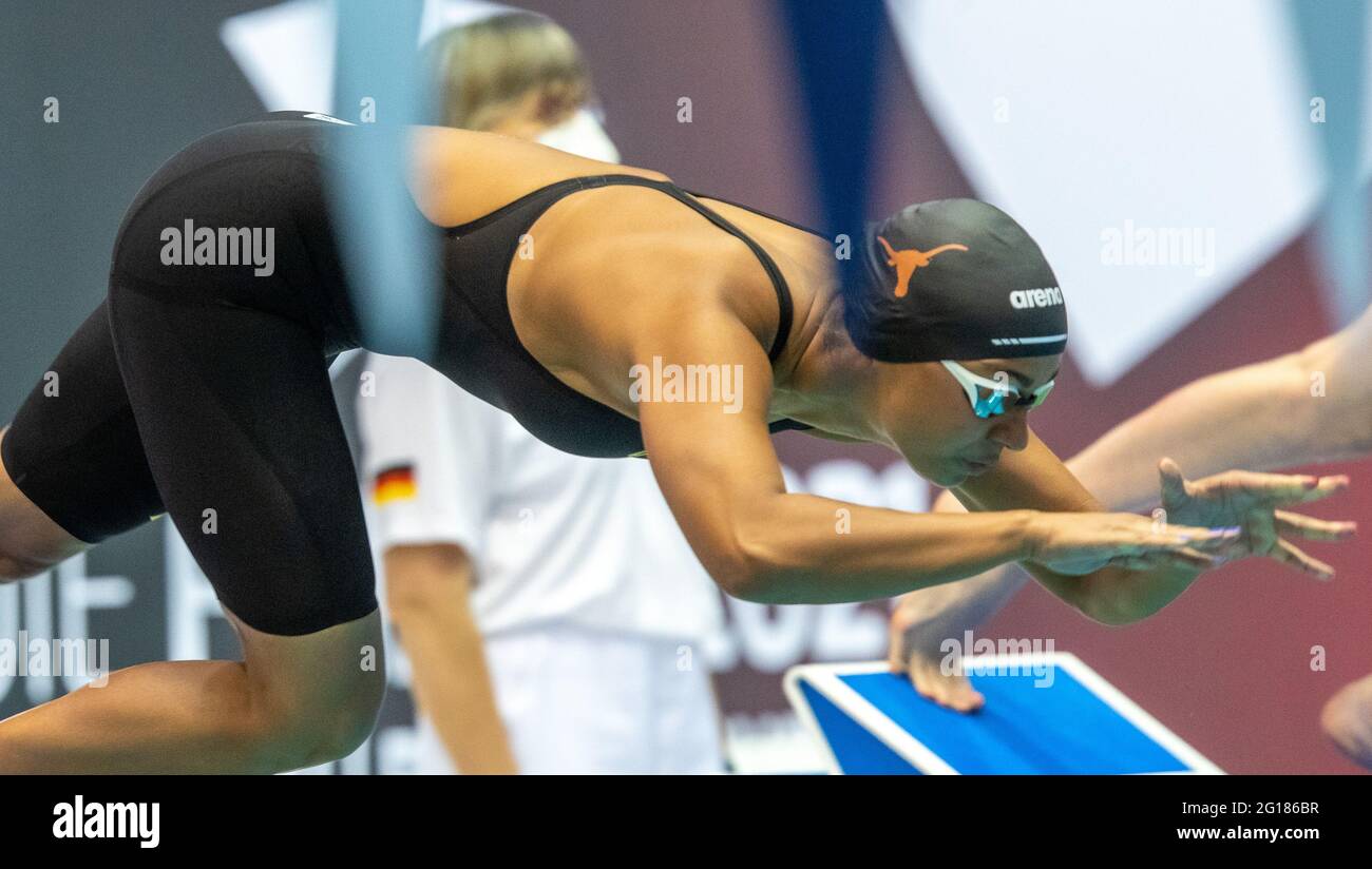 Berlin, Germany. 05th June, 2021. Swimming: German championship ...