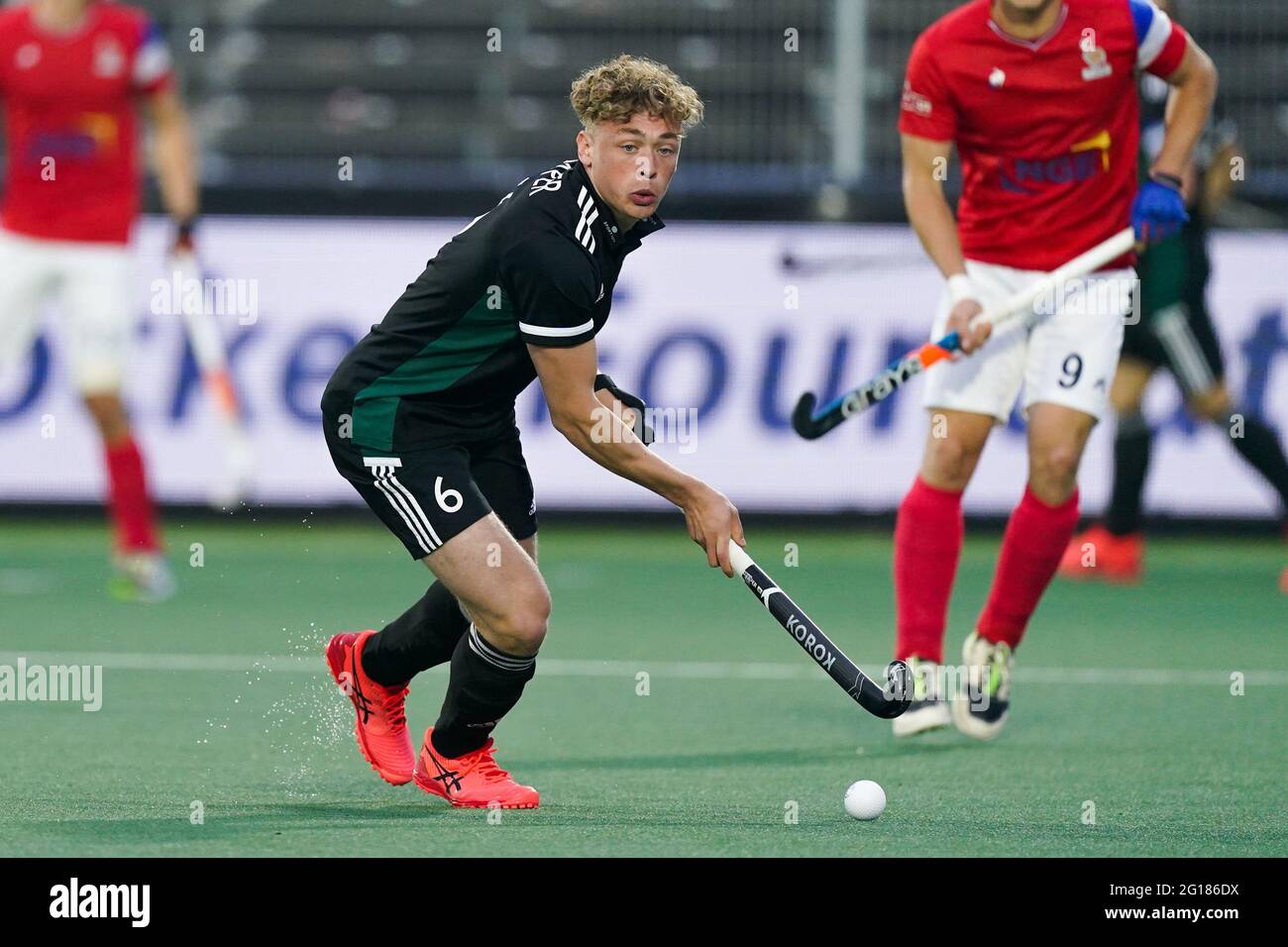 AMSTELVEEN, NETHERLANDS - JUNE 5: Jacob Draper of Wales during the Euro ...