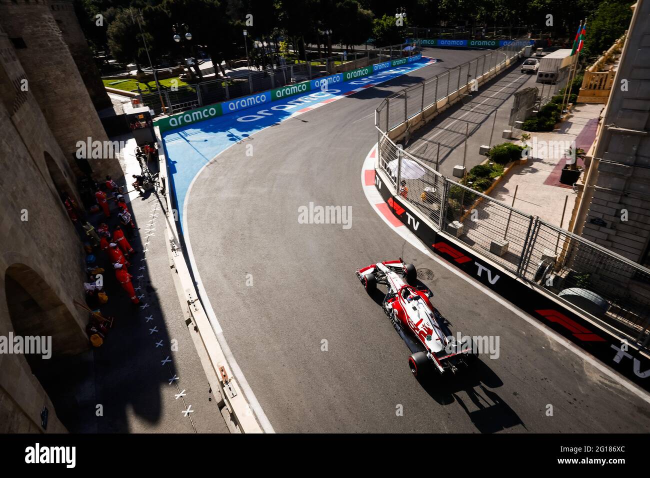 07 RAIKKONEN Kimi (fin), Alfa Romeo Racing ORLEN C41, action during the ...