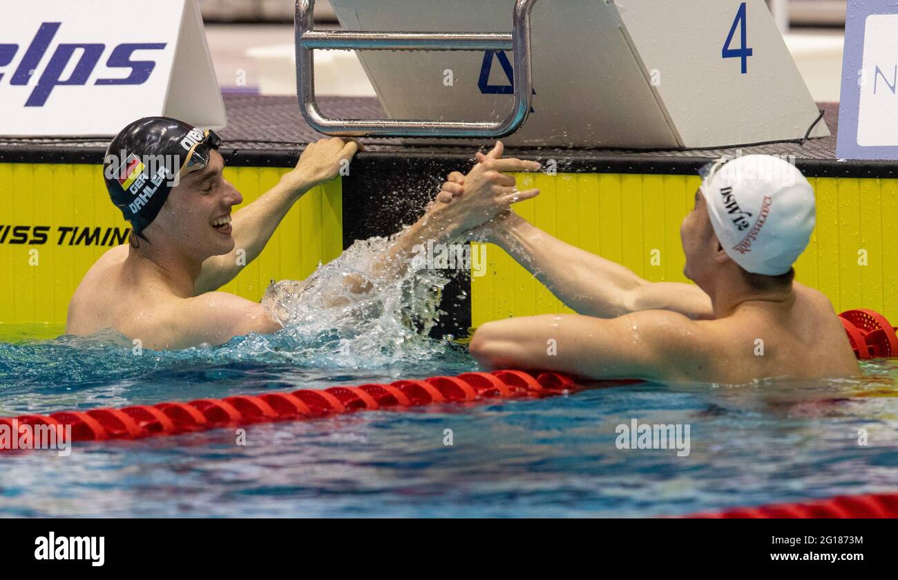 Berlin, Germany. 05th June, 2021. Swimming: German championship ...