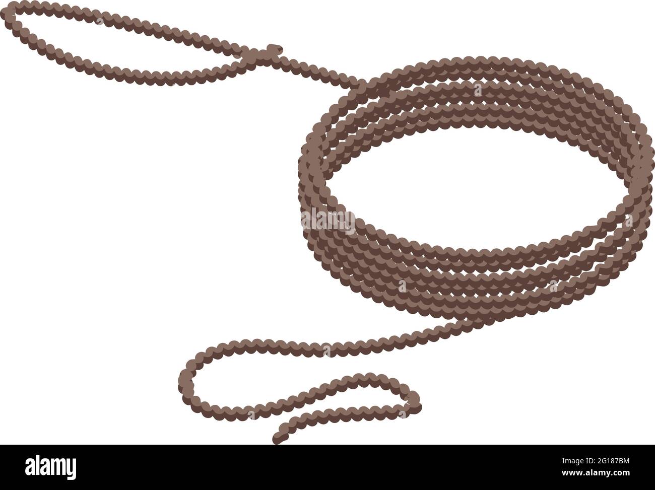 Long lasso icon. Isometric of Long lasso vector icon for web design ...