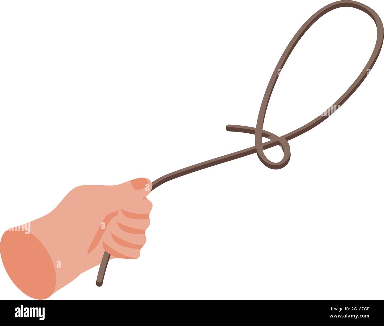 Tool lasso icon. Isometric of Tool lasso vector icon for web design ...