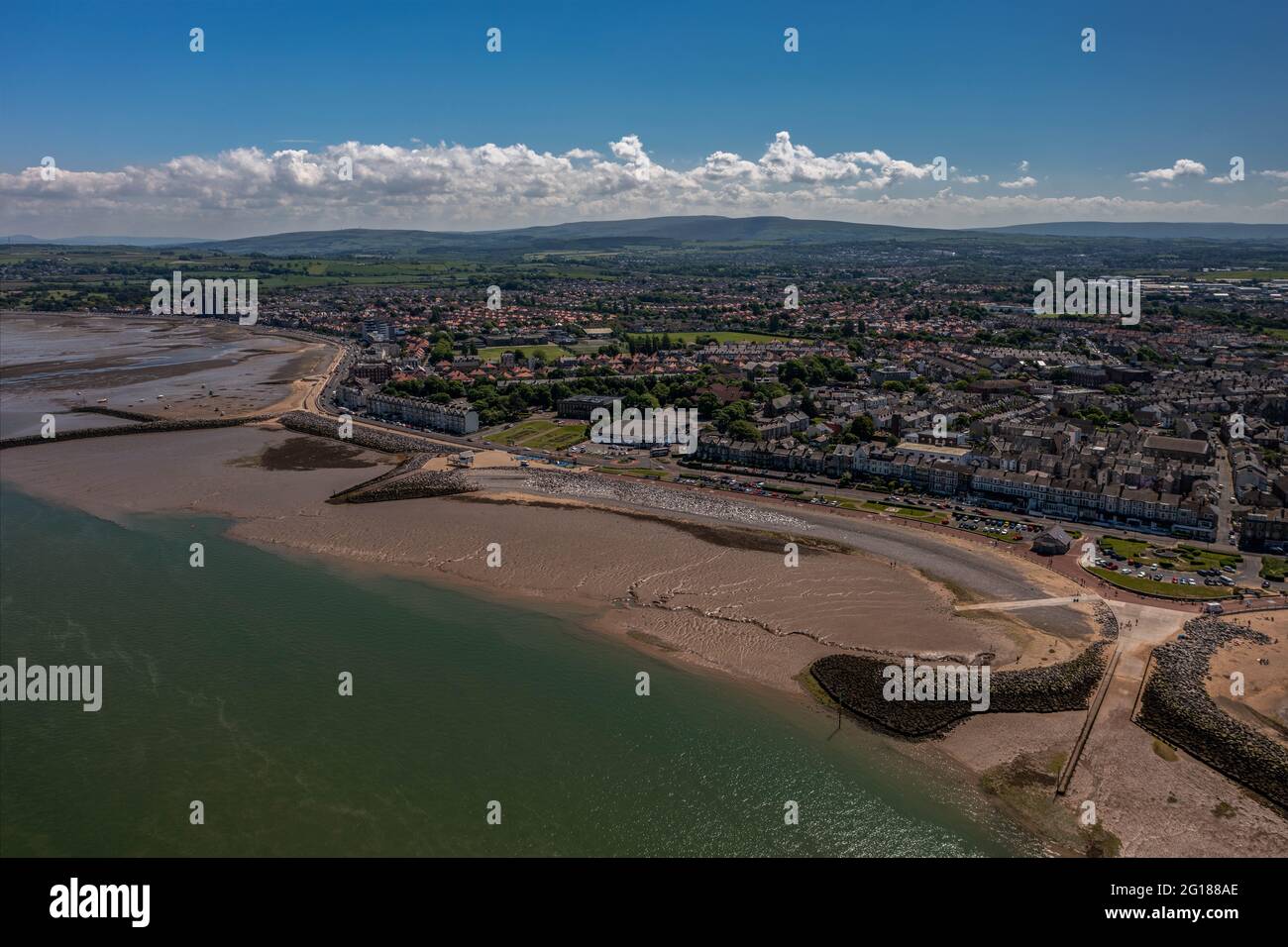 Aerial Air Morecambe High Resolution Stock Photography and Images - Alamy