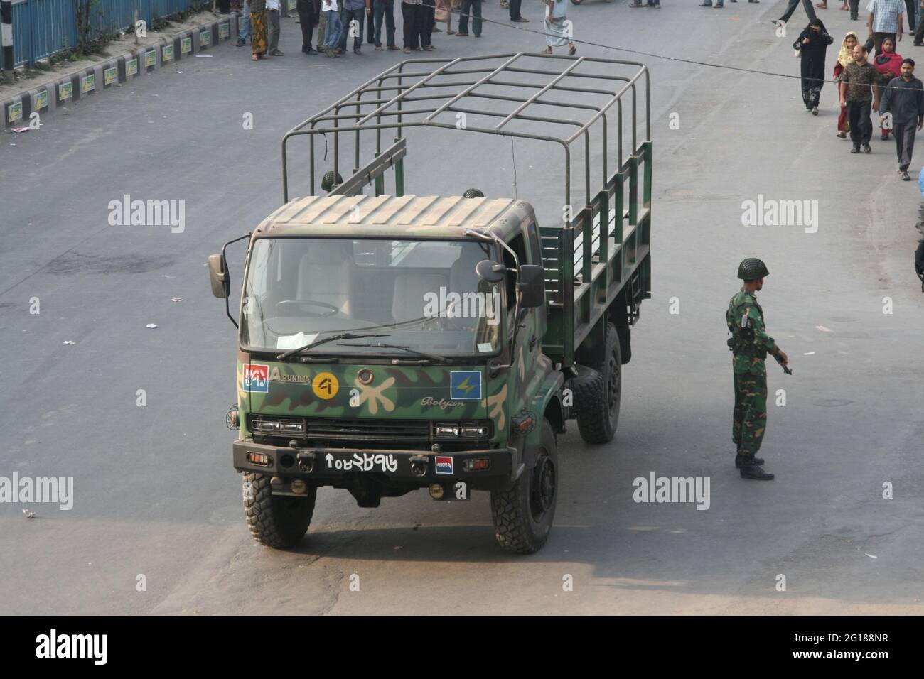 A mutiny by Bangladesh Rifles, BDR, soldiers broke out in their ...