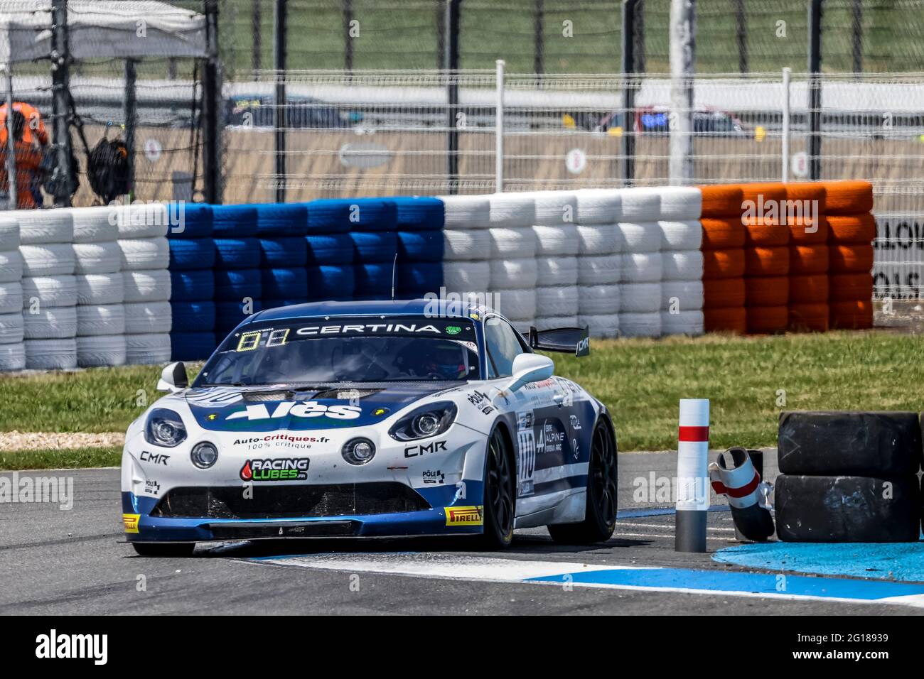 110 HERRERO Mateo (FRA), LEMERET Stéphane (BEL),CMR, Alpine A110 GT4 ...