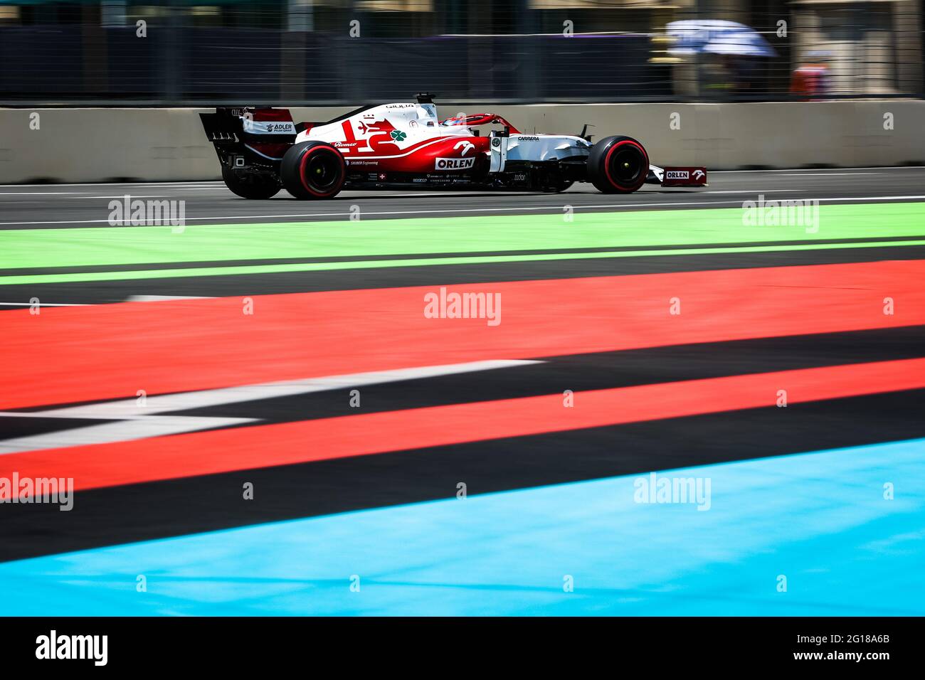 07 RAIKKONEN Kimi (fin), Alfa Romeo Racing ORLEN C41, action during the ...