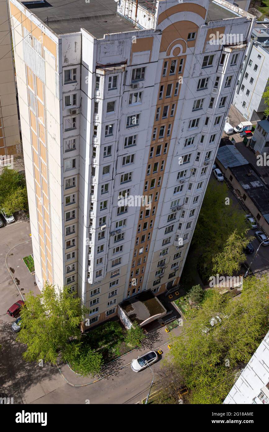 Aerial view of Moscow, Russia Stock Photo - Alamy