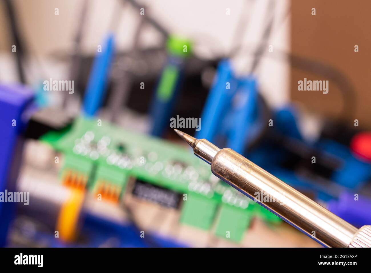 Soldering stand close up hi-res stock photography and images - Alamy