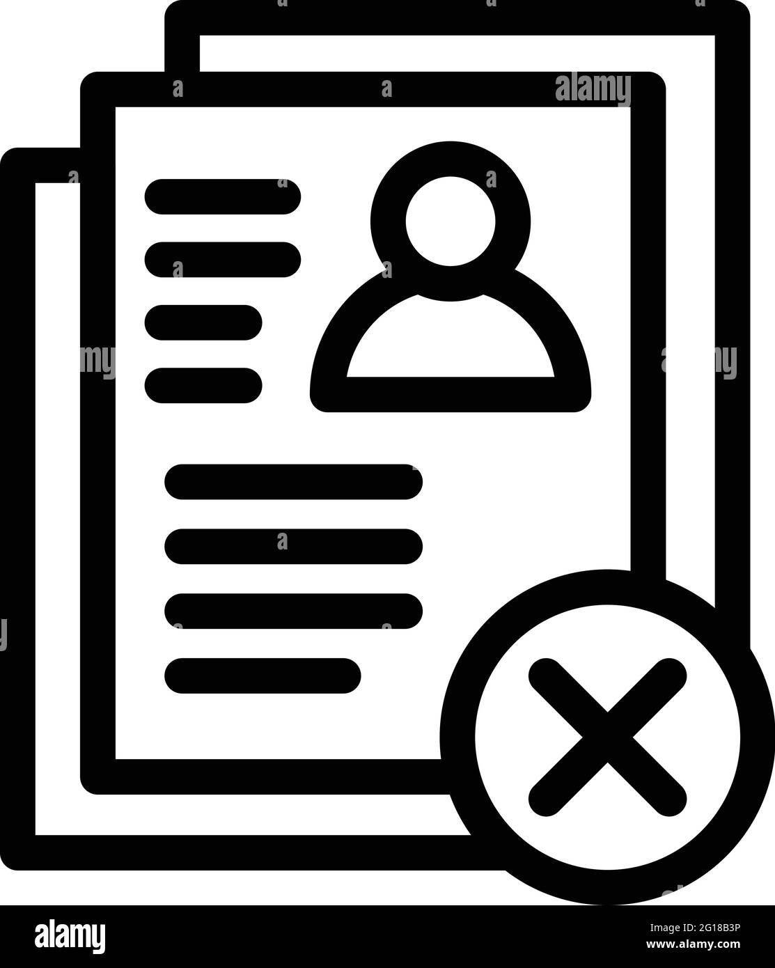 My Documents Icon Black