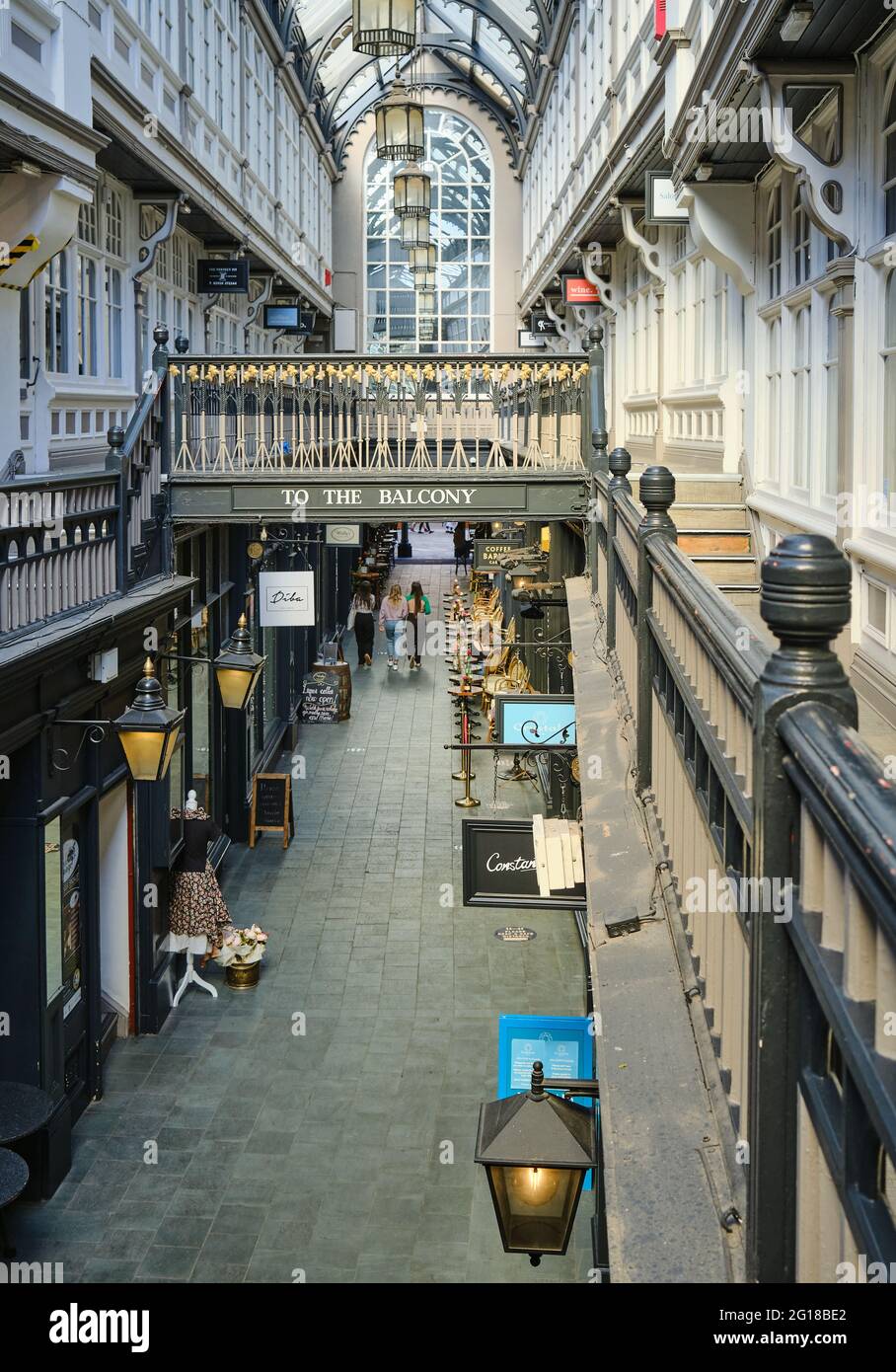 Castle Arcade, Cardiff Stock Photo - Alamy