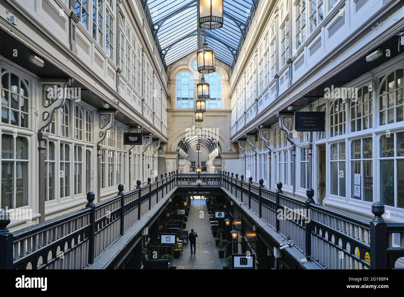 Castle Arcade, Cardiff Stock Photo - Alamy