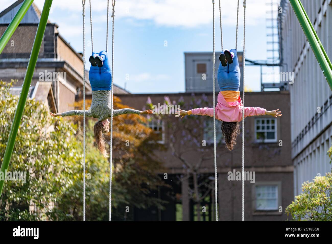 Edinburgh, Scotland. Sat 5 June 2021. All or Nothing Aerial Dance ...