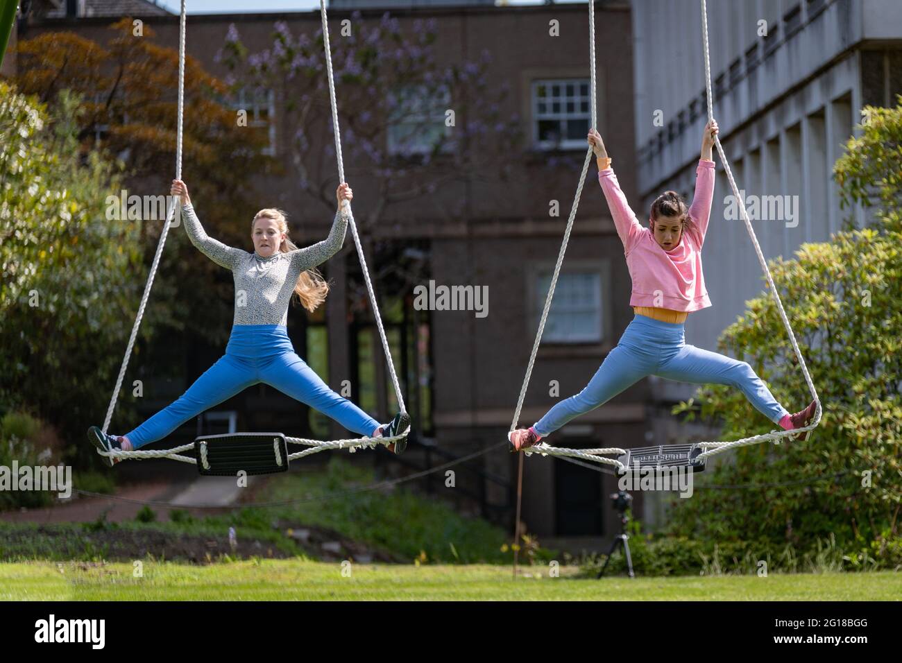 Edinburgh, Scotland. Sat 5 June 2021. All or Nothing Aerial Dance ...