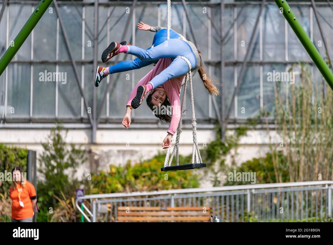 Edinburgh, Scotland. Sat 5 June 2021. All or Nothing Aerial Dance ...